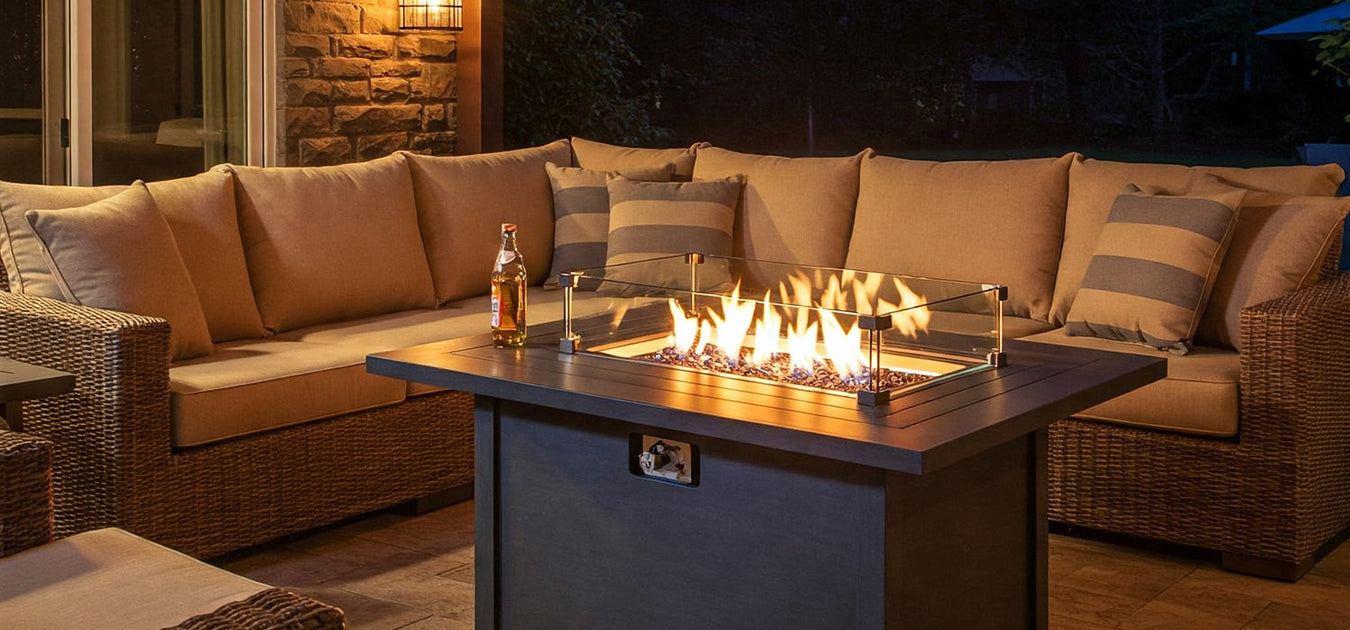 Gas vs Bioethanol vs Wood: Best Fire Table Fuel Type