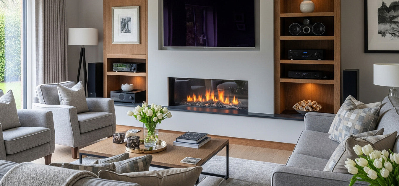 How to Build a Media Wall with TV & Fireplace (DIY Guide)