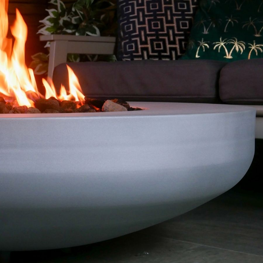 Brightstar Fires Lunar Fire Pit Table | Luxury Outdoor Heating